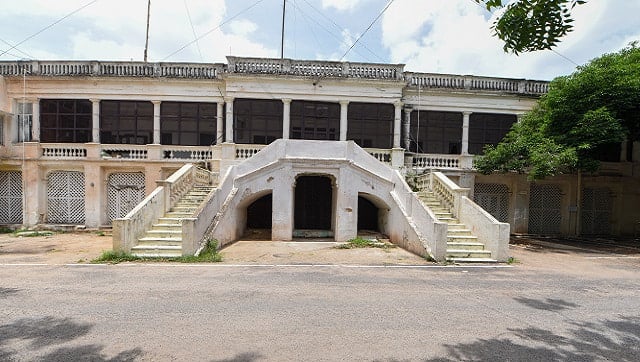 Iram Manzil, palace overlooking Hussain Sagar in Hyderabad, has been a ...