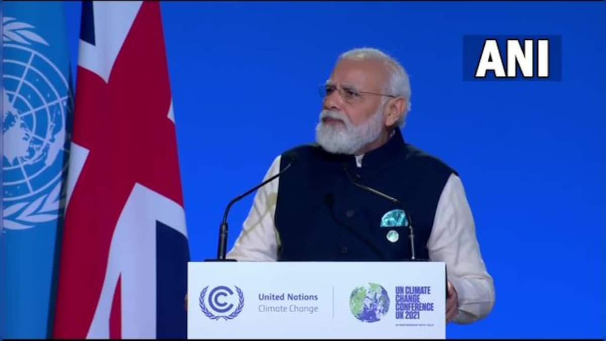 PM at COP26 Summit: India committed to net zero emissions by 2070, says ...