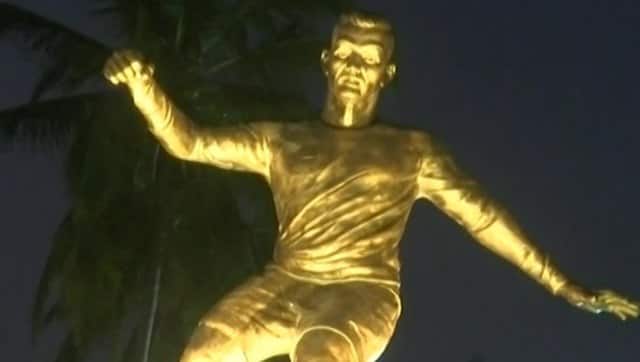 Cristiano Ronaldo statue divides opinion among locals in Goa-Sports ...