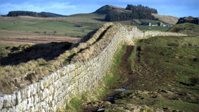 Celebrating Hadrian's Wall in Northern England, which stands tall even ...