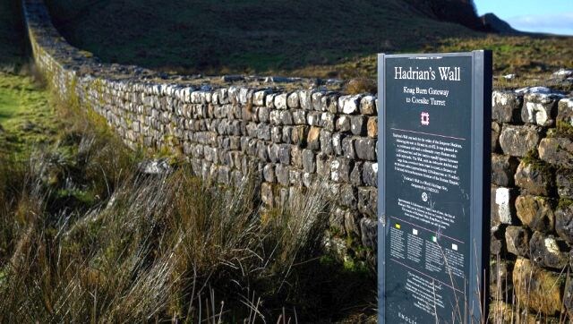 Celebrating Hadrian's Wall in Northern England, which stands tall even ...
