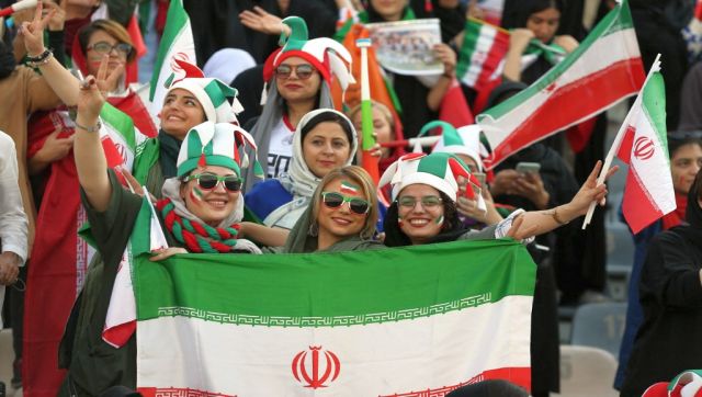 Iran Girls Pepper Sprayed Outside Stadium A Country Where Women Cant