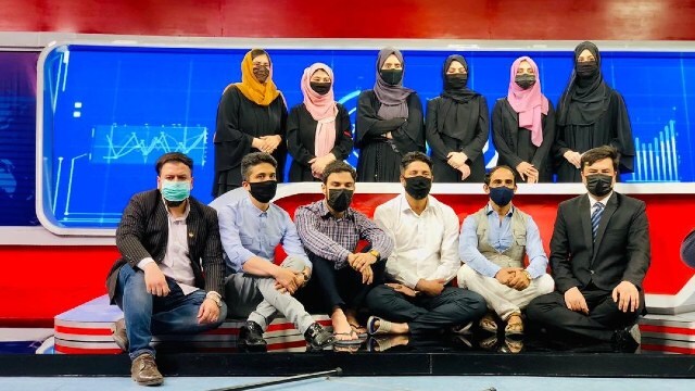 Explained: Why are male Afghan TV presenters masking up?