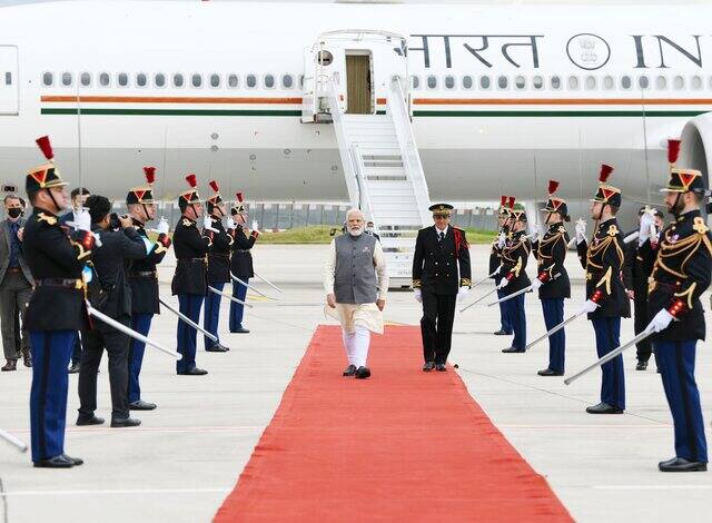 'One of India’s strongest partners': PM Modi arrives in Paris, will ...