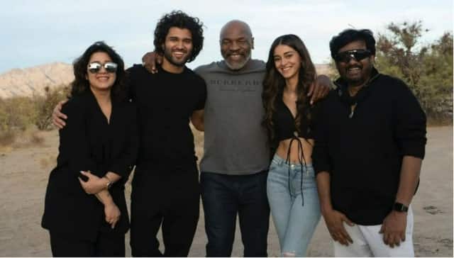 Liger: Karan Johar, Vijay Deverakonda, Ananya Panday wish Mike Tyson on ...
