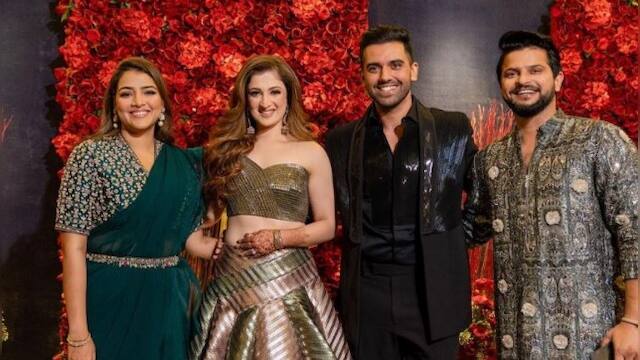 In photos: Inside Deepak Chahar's star-studded wedding reception in ...