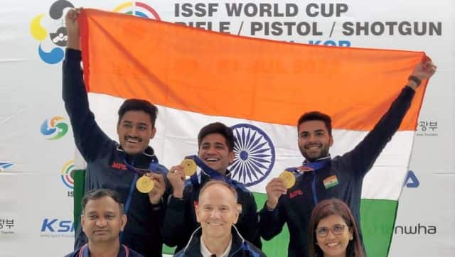 ISSF World Cup: India clinch gold in 10m air rifle men's team event to ...