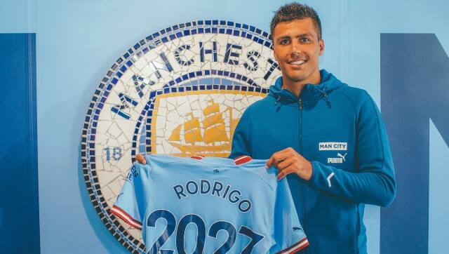 Premier League: Manchester City midfielder Rodri extends contract till ...