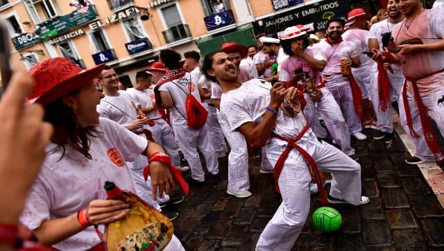Spain's famous bull-run festival back after two-year hiatus-World News ...