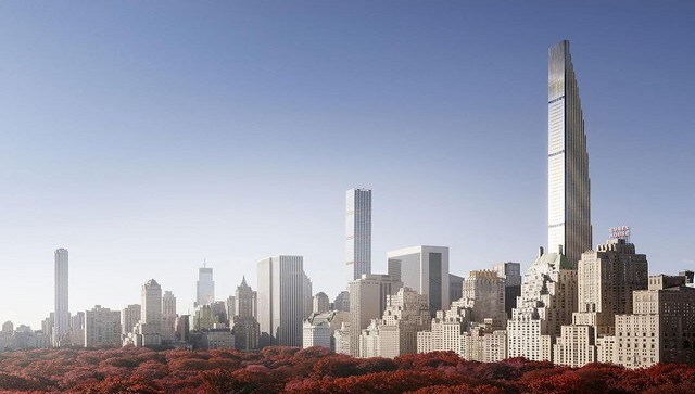 Standing tall (and slim): World's thinnest skyscraper looks simply ...