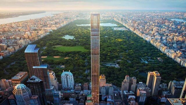 Standing tall (and slim): World's thinnest skyscraper looks simply ...
