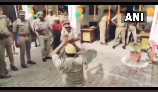 WATCH: Two UP cops sent to police lines for dancing to 'inappropriate ...