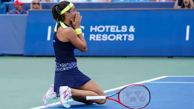 Caroline Garcia caps off dream run at Cincinnati Masters with victory over Petra Kvitova in ...