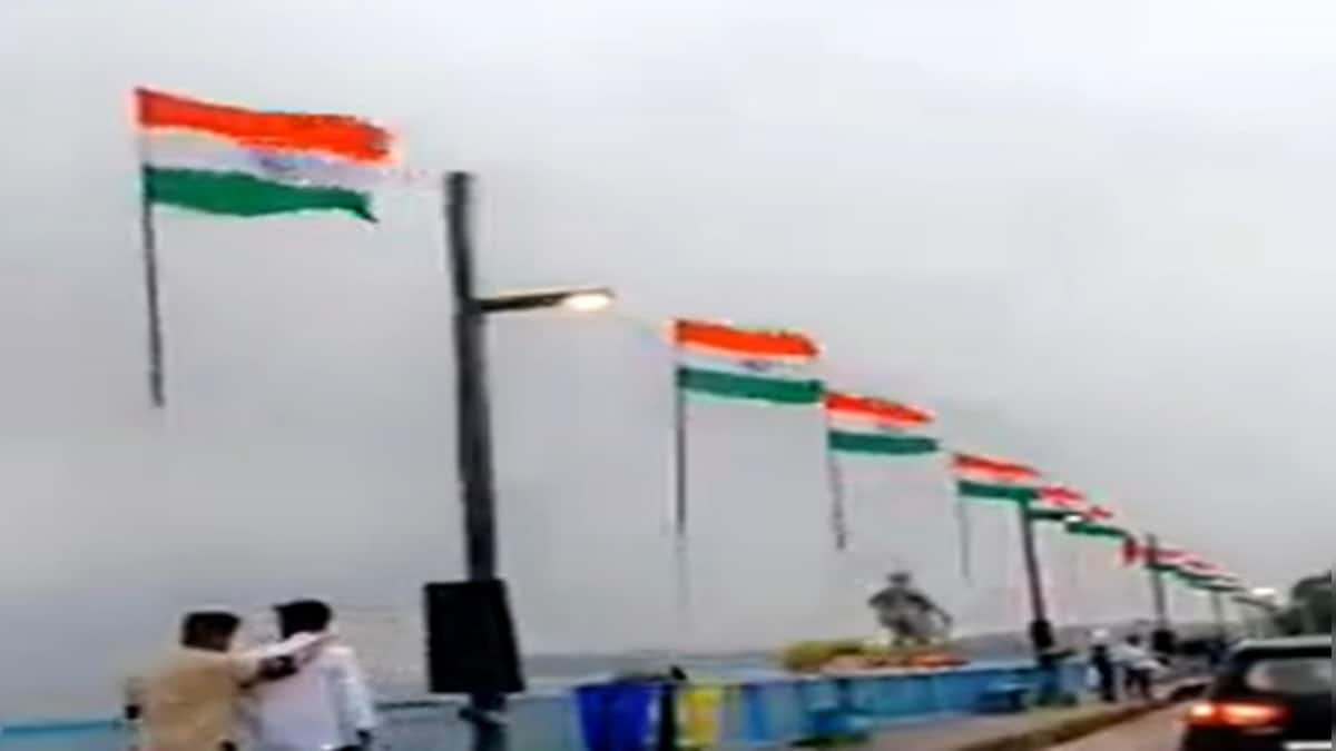 Video of Bhopal’s VIP Road decorated with Tricolour will give you ...