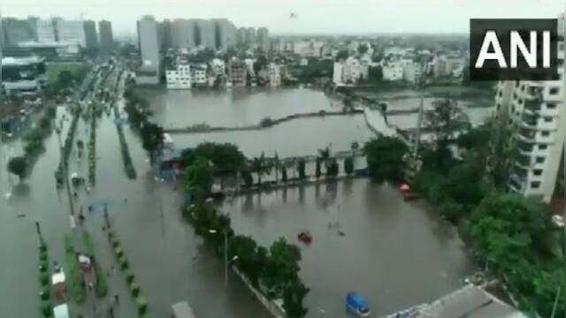 Gujarat: Incessant rain causes flood-like situation in Surat – Firstpost