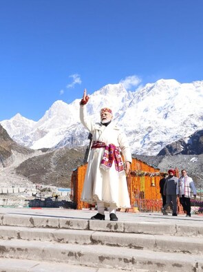 Spiritual Friday for PM Modi: In Uttarkhand, the first stop is ...