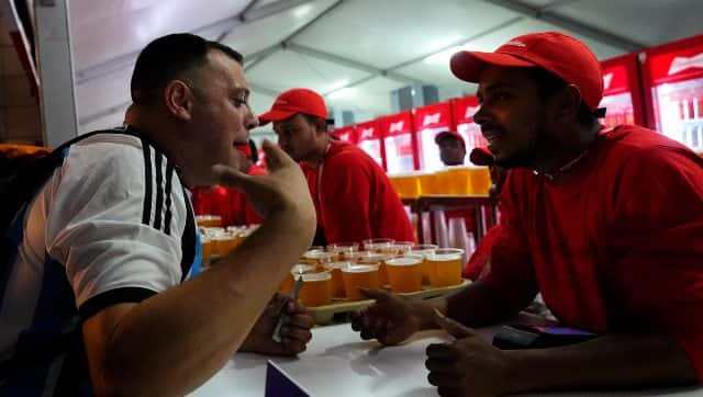 Fans give frothy welcome to Qatar World Cup first beers