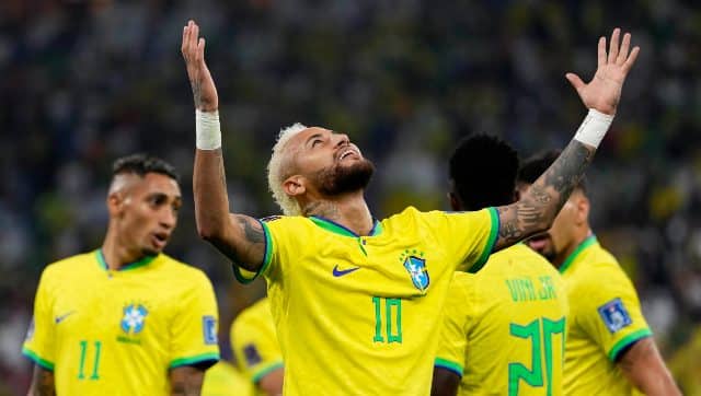 FIFA World Cup: Neymar helps Brazil reach quarter-finals