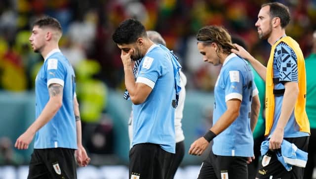 Luis Suarez’s Uruguay beat Ghana 2-0 but fail to qualify for FIFA World ...