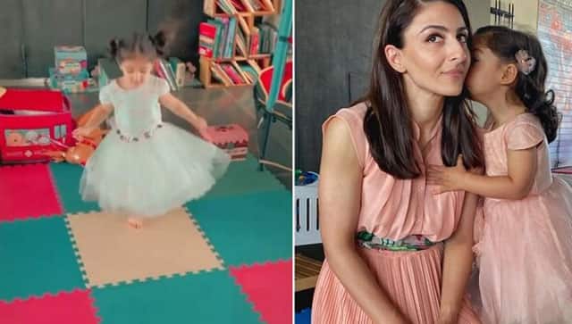 Soha Ali Khan and daughter Inaaya dance their hearts out in new video