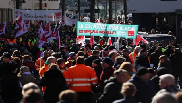 Day-long strike at German regional airports ground majority of flights