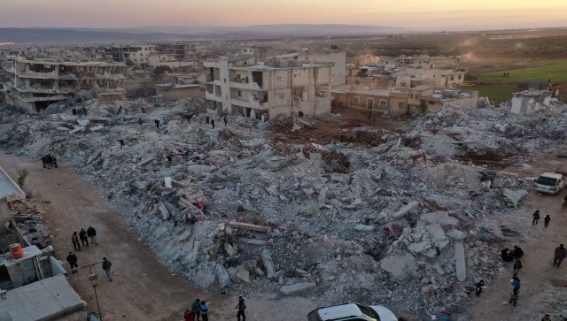 Descent into Horrors: After civil war, earthquake brings more agony to Syria's Aleppo - Photos ...