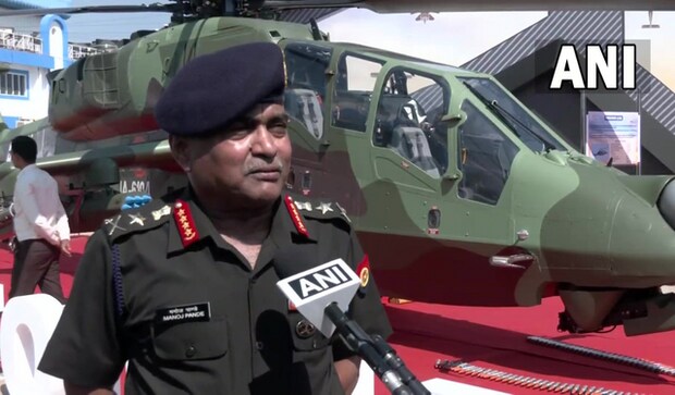 Prachanda Josh: Indian Army Chief soars in Light Combat Helicopter at ...