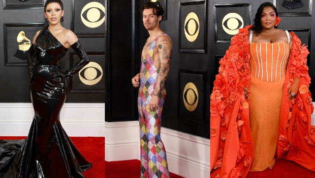 Grammys fashion: Lizzo, Doja Cat, Styles wow on red carpet ...