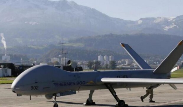 Israel produces drones that use free-falling bombs, can carry a tonne