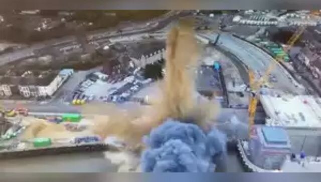 Viral video: WWII-era bomb explodes unexpectedly near England's Great ...