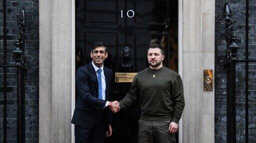 Zelenskyy visits UK for first time since Russia-Ukraine war began, wins ...