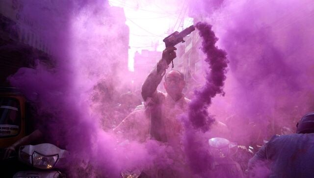 Painting the Town Red, Green and Purple: India celebrates Holi with ...