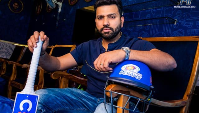 Mumbai Indians celebrate Rohit Sharma's 10 years as captain