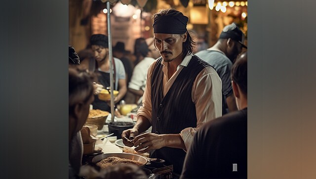 Will Smith, Keanu Reeves serving kathi rolls: Artist creates AI images ...