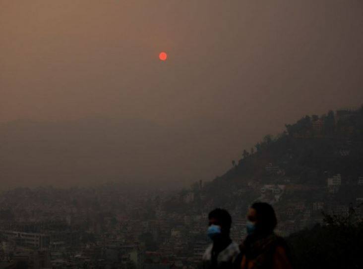 Kathmandu tops list of polluted cities in world, visibility falls amid forest fire