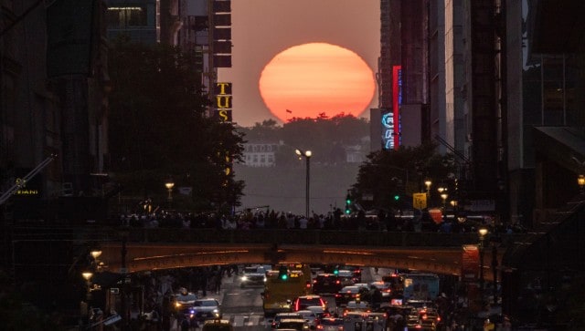 Manhattanhenge Magic: A rare and truly breathtaking sunset over New ...