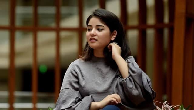 Dangal actress Zaira Wasim supports woman eating with niqab on: ‘Ate exactly like this, purely ...