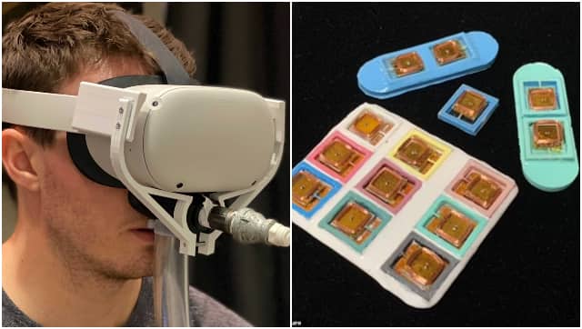 Whole New Dimension: Scientists create VR headset that lets users ...