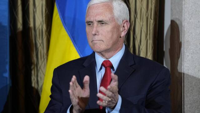 Mike Pence, former US VP and presidential hopeful, visits Ukraine