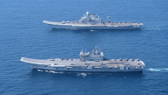 How India Has One Upped China With Its Dual Aircraft Carrier Exercise