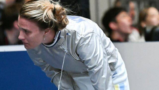 Disqualified Ukraine fencer says 'we'll never shake hands with Russians'