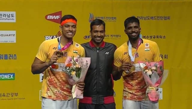 Korea Open: Satwik-Chirag rally from a game down to win men's doubles title