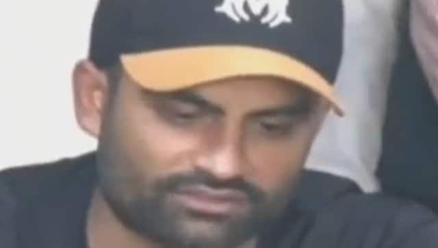 Watch: Tamim Iqbal breaks down in tears during retirement press conference