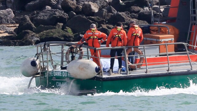 Migrant boat crossing Channel from France capsizes, at least six dead