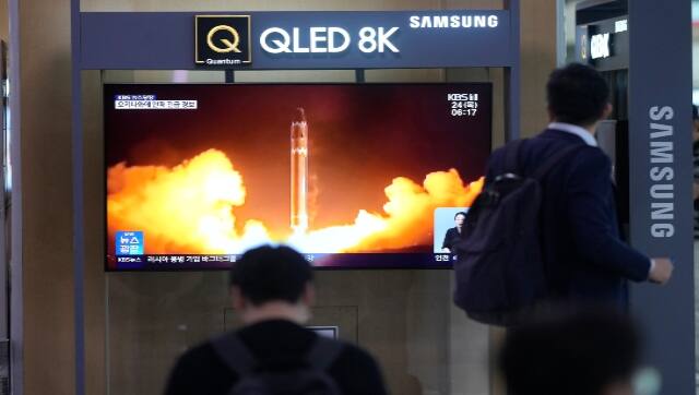 North Korea test-fires missiles as part of mock 'nuclear attack'