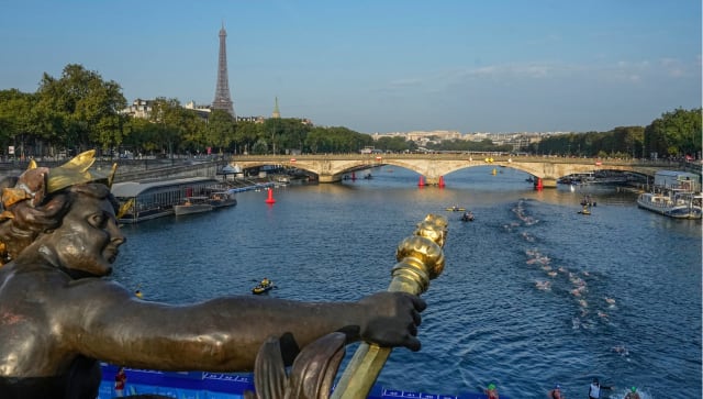 Paris Olympics: Poor water quality in Seine stops swimming test event