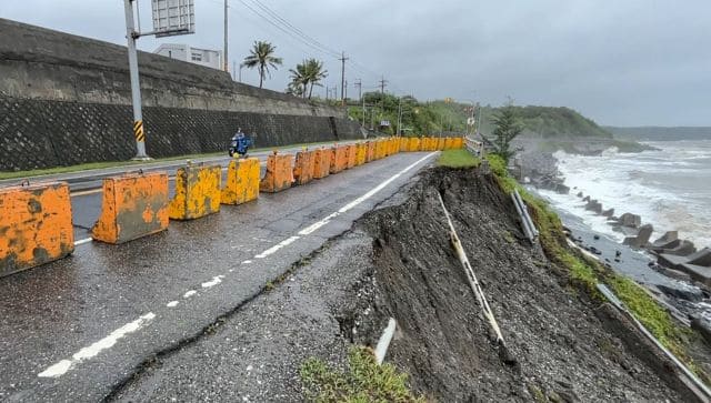Storm Haikui heads to China after double landfall in Taiwan