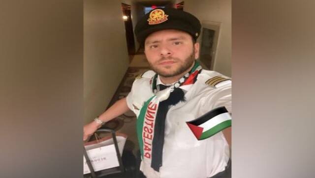 Air Canada grounds first officer pilot for wearing pro-palestinian ...
