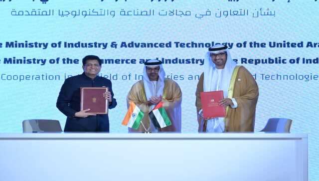 India, UAE to collaborate in fields of industries, advanced technologies; MoU inked
