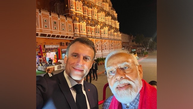 Macron Posts Selfie With Pm Wishes India On Republic Day 2024